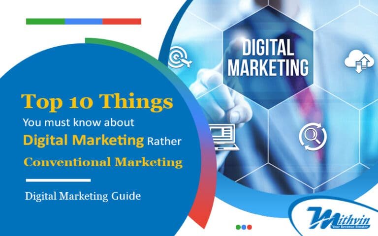 Top 10 Things To Know: Traditional vs Digital Marketing | Mithvin