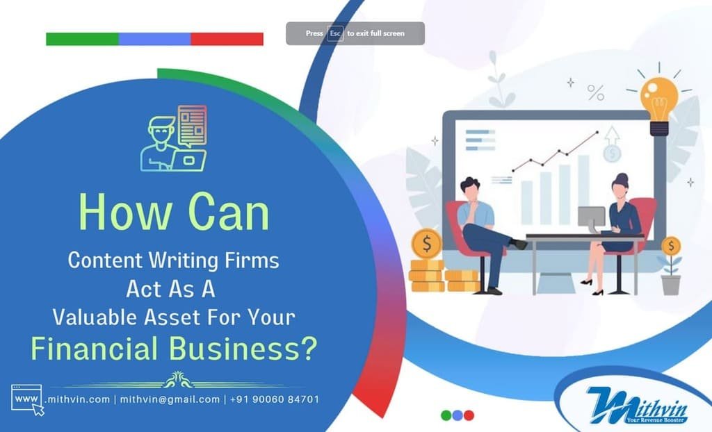 Why Get Professional Content Writing for Finance Companies?